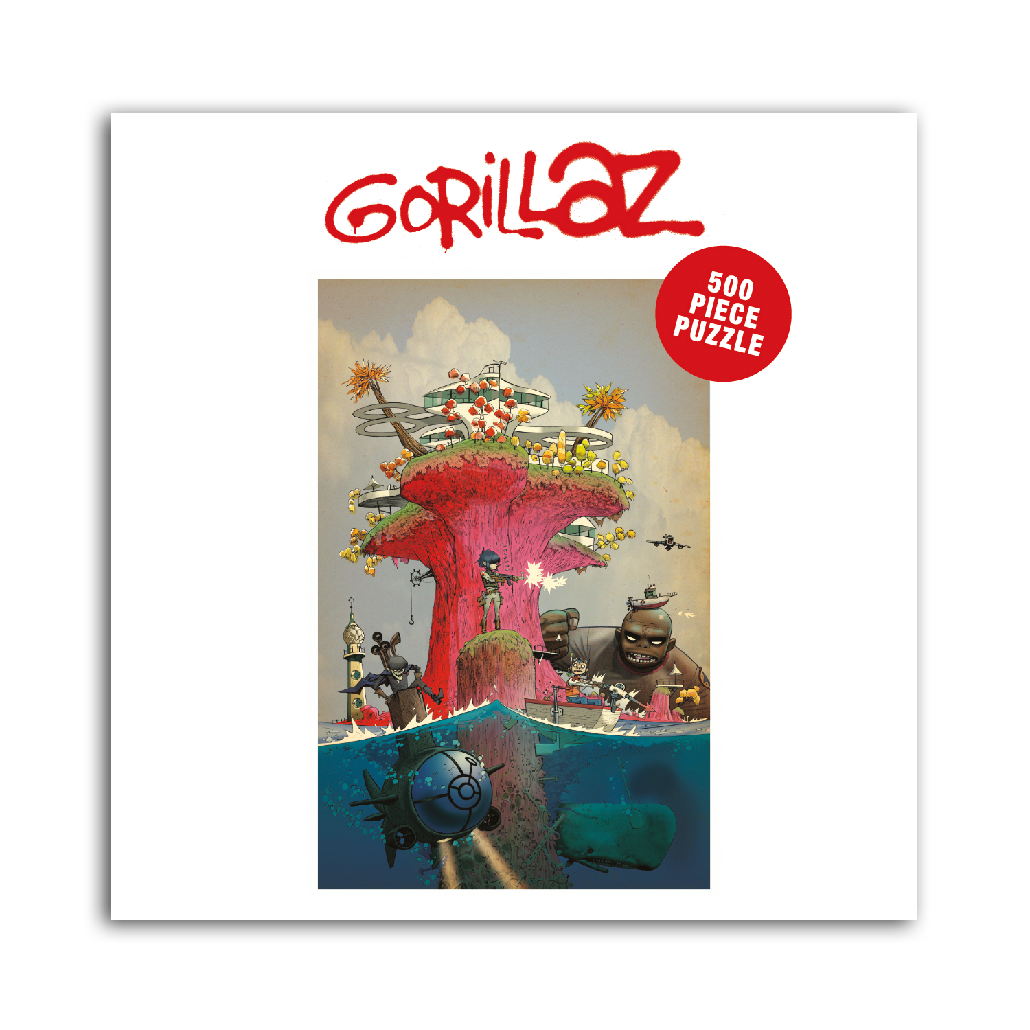 Plastic Beach Jigsaw – Gorillaz
